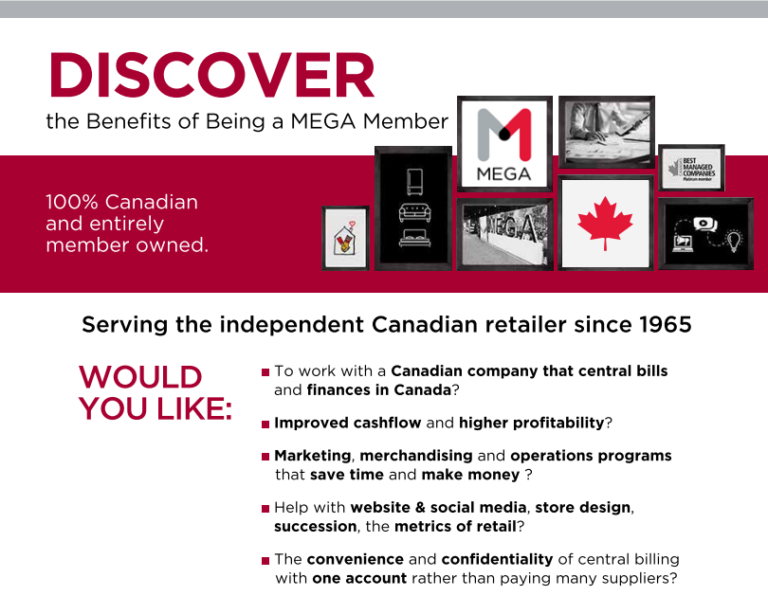 Discover the benefits of being a MEGA Member - Mega Group Inc.